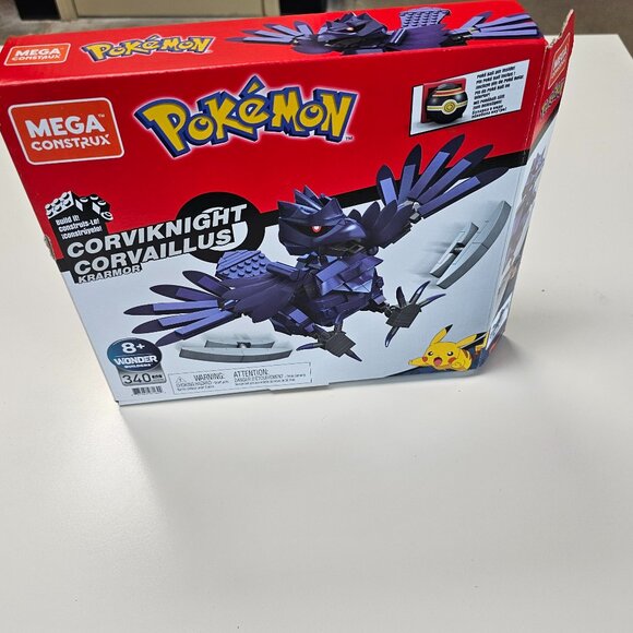 Mattel | Toys | New Mega Construction Corviknight Krarmor Building ...